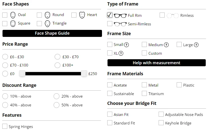 Shop Full Rim Glasses for Men and Women | Up to 70% Off